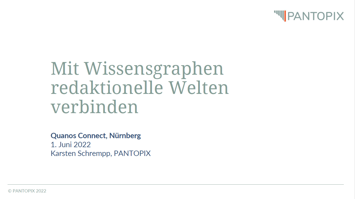 PANTOPIX - Informationen intelligent bereitstellen | Beratung & Umsetzung